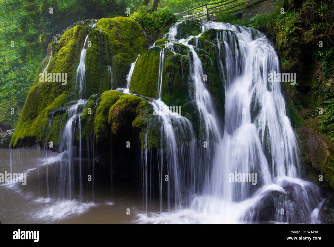 One of the most beautiful waterfalls in Europe the Bigar waterfall ...