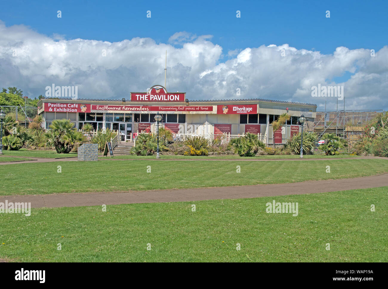 Cafe on front pavilion hi-res stock photography and images - Alamy