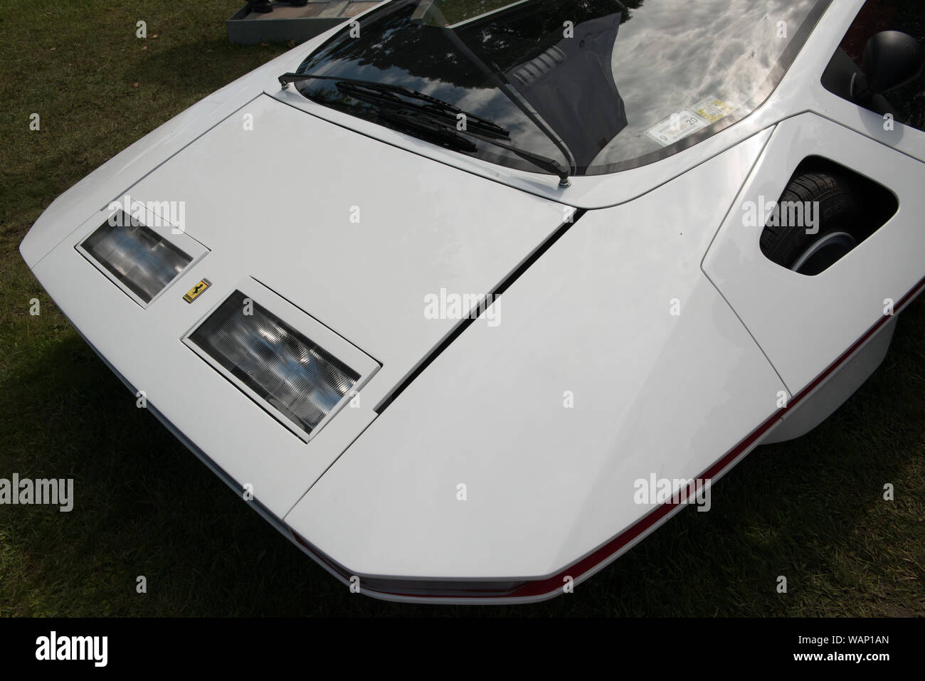 Ferrari 512 S Modulo seen at the concourse d`Eleganza villa d`Este 2019 ...