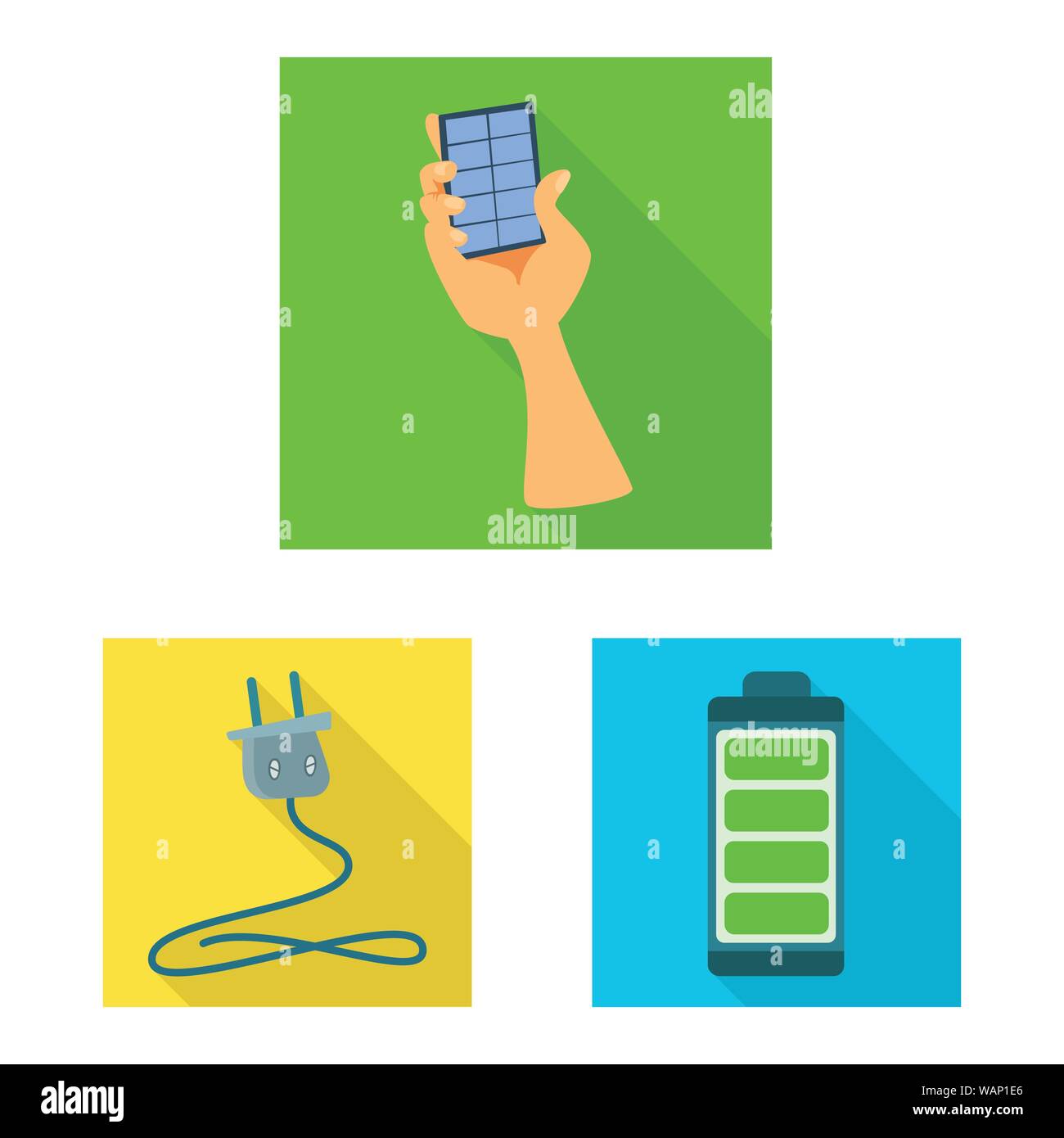 Vector illustration of Solar and panel logo. Collection of Solar and ...
