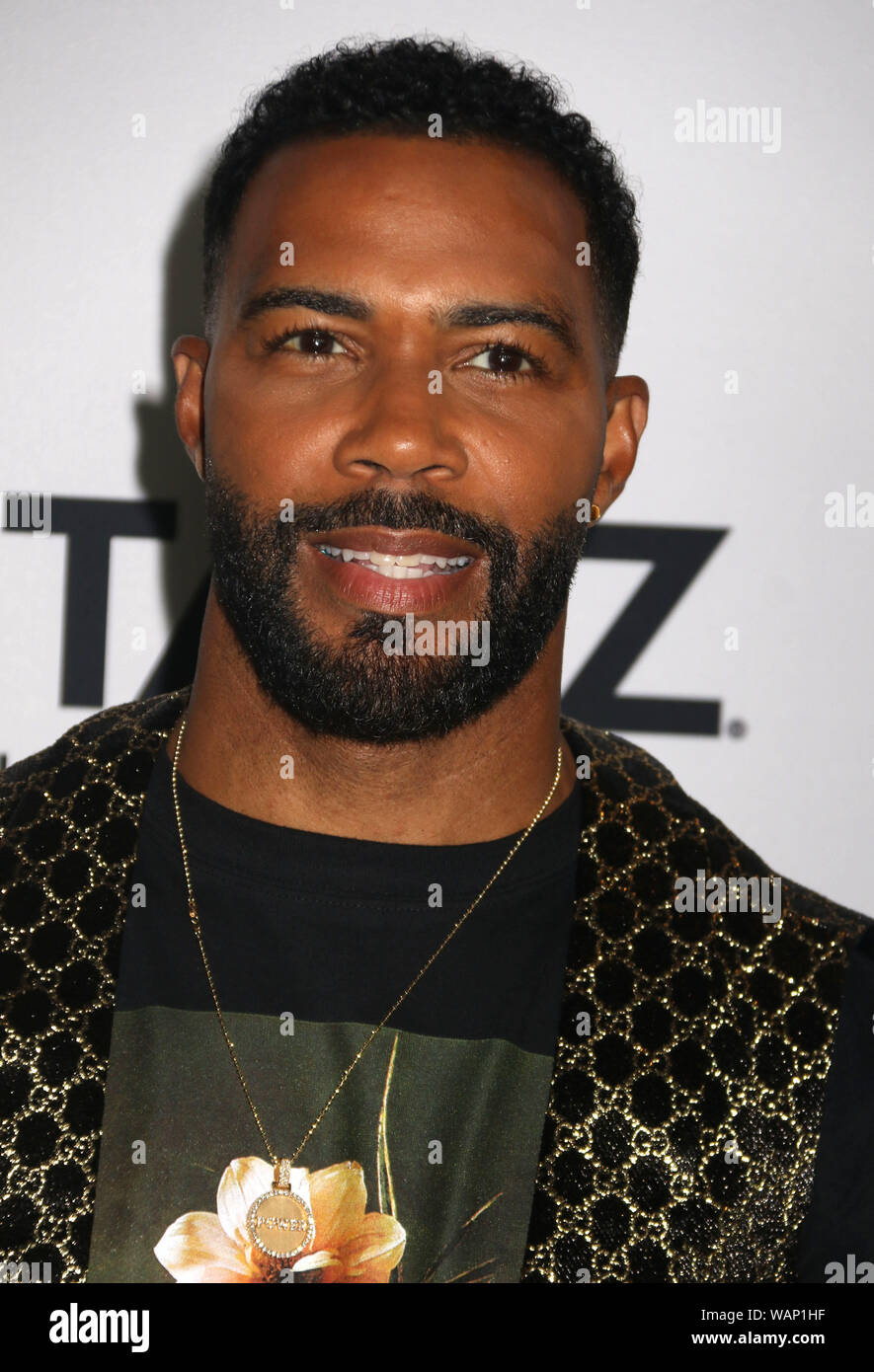 August 20, 2019, New York City, New York, USA: Actor OMARI HARDWICK ...