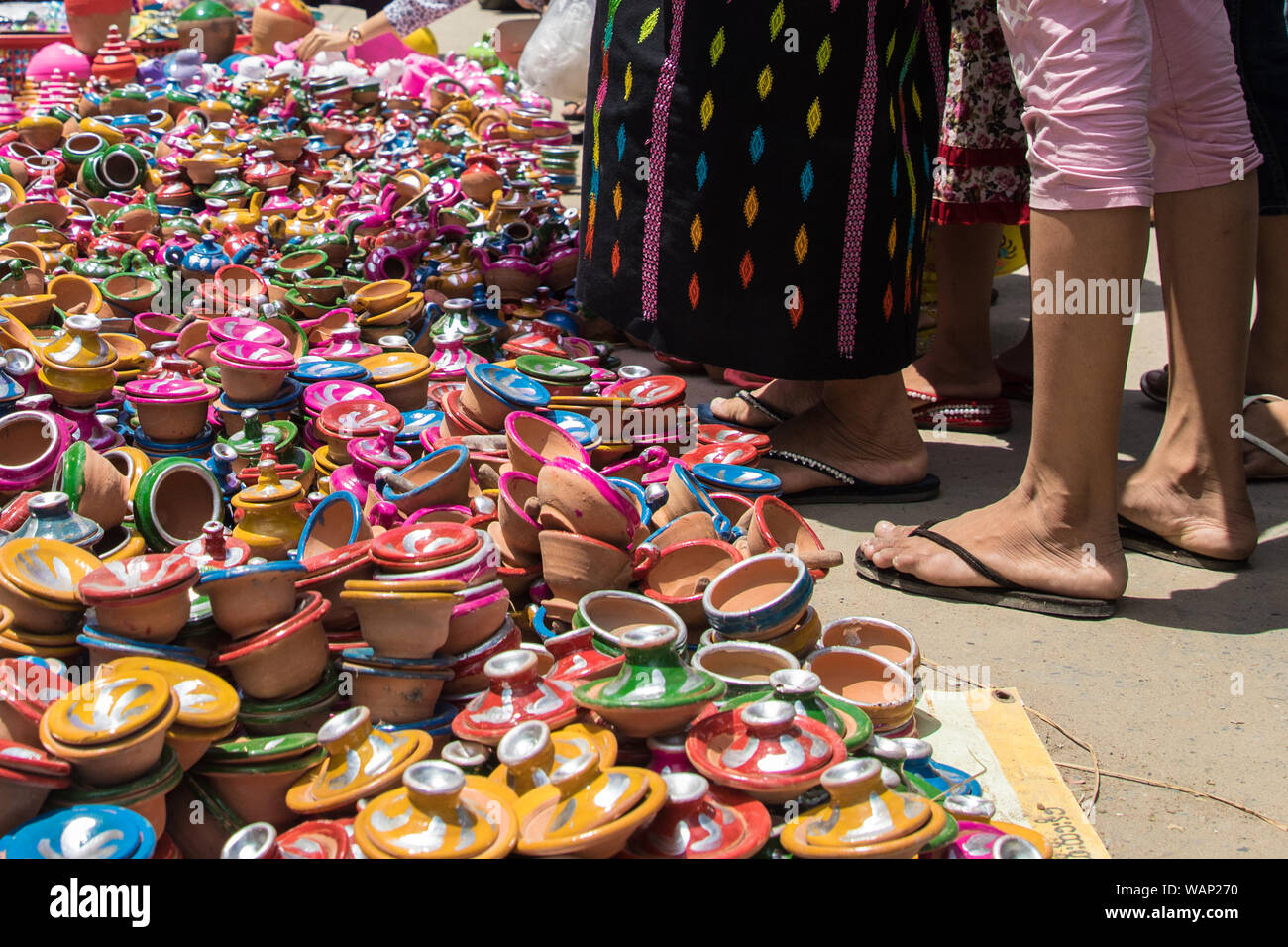 Myanmar Puppet souvenir. Myanmar Traditional Toys/Dolls Stock Photo - Alamy