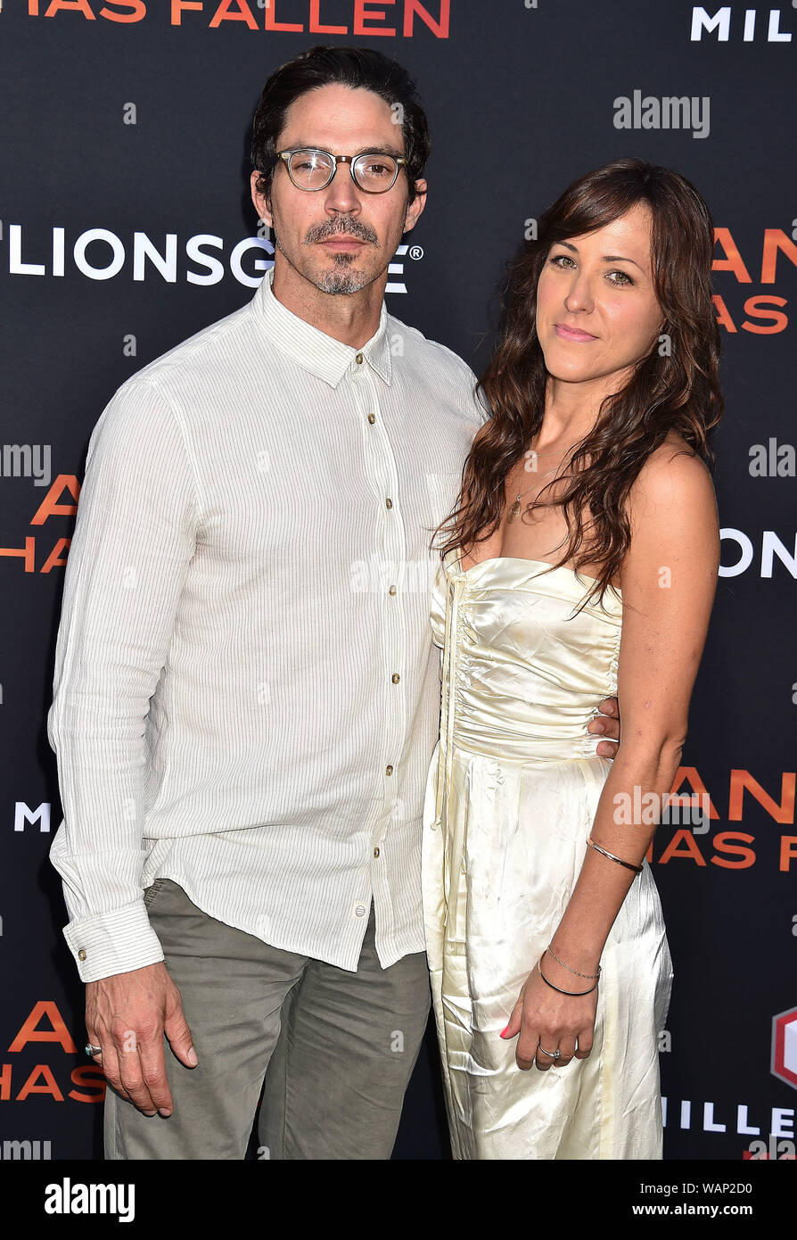 WESTWOOD, CA - AUGUST 20: Maurice Compte (L) and Nicole Gates attend ...