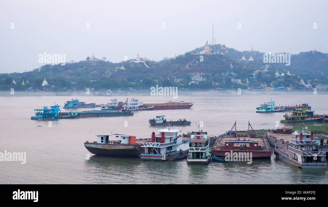 When we traveling to Sagaing Division, Myanmar Stock Photo - Alamy
