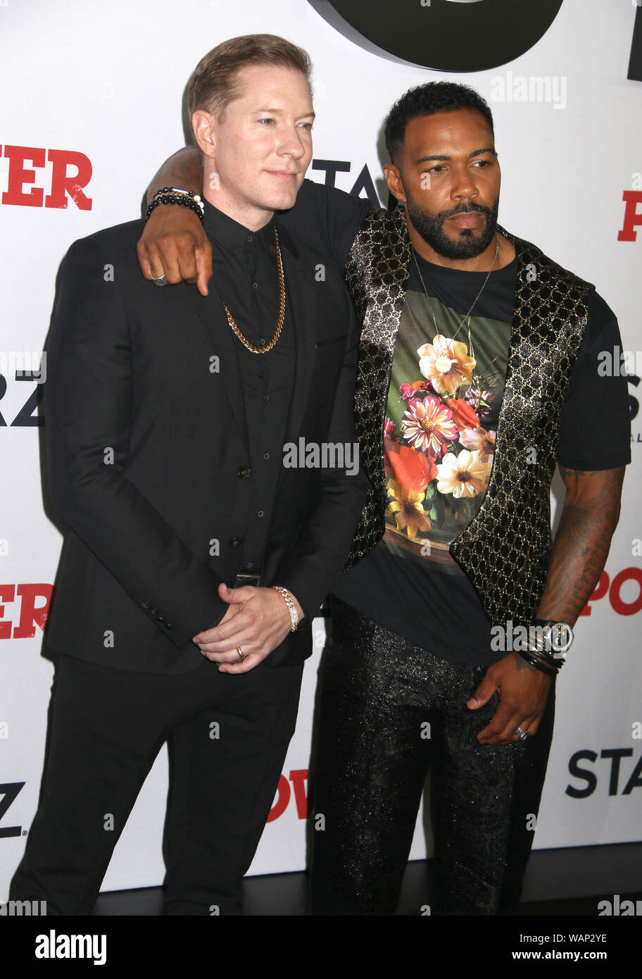 August 20, 2019, New York City, New York, USA: Actors JOSEPH SIKORA and ...