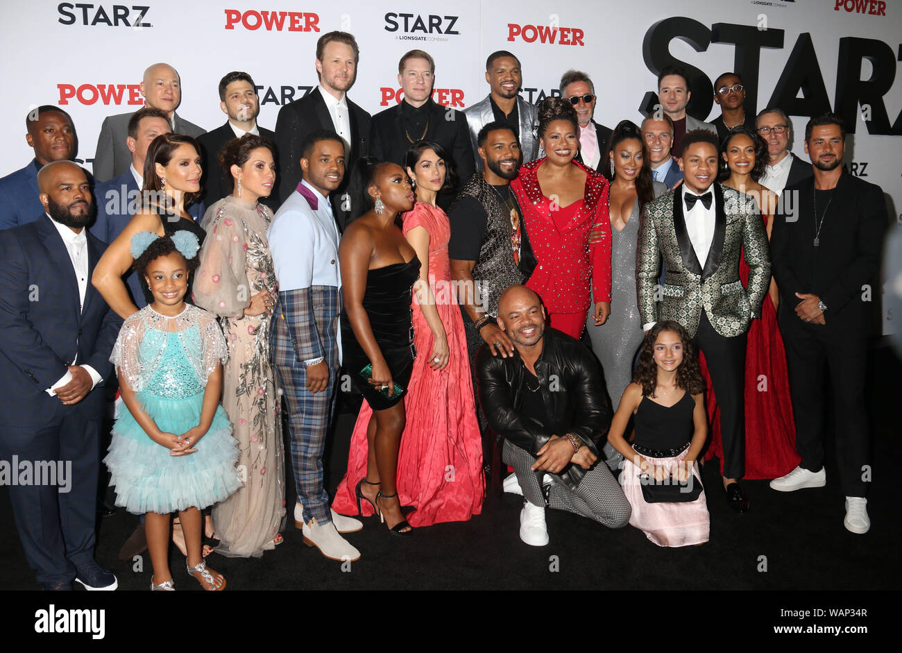 August 20, 2019, New York City, New York, USA: Cast of 'POWER' attend ...