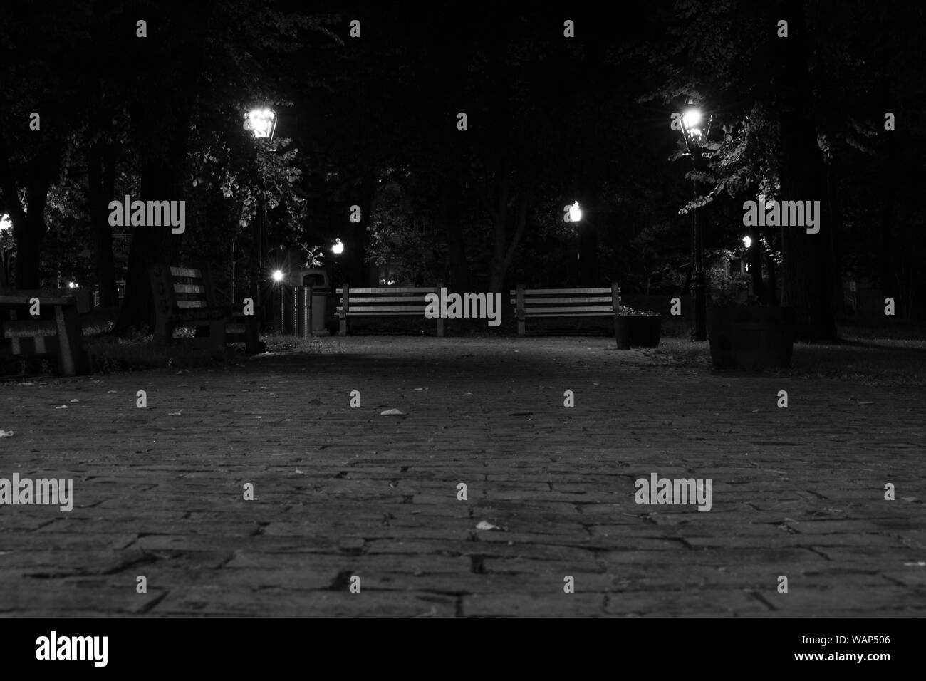 Will rogers park in Black and White Stock Photos & Images - Alamy