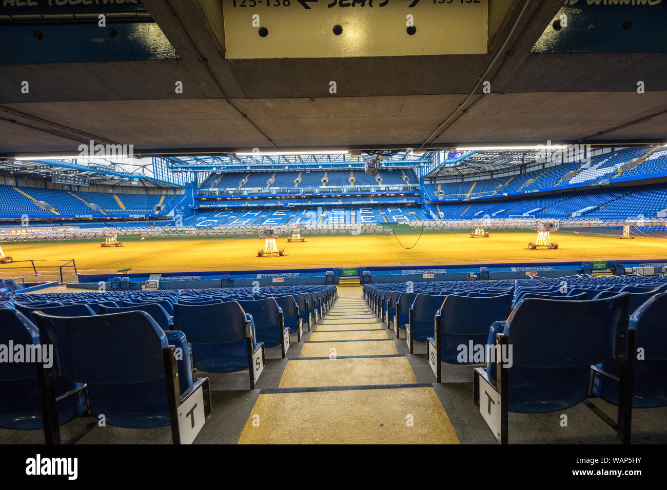Stadium seating at stamford bridge High Resolution Stock Photography ...
