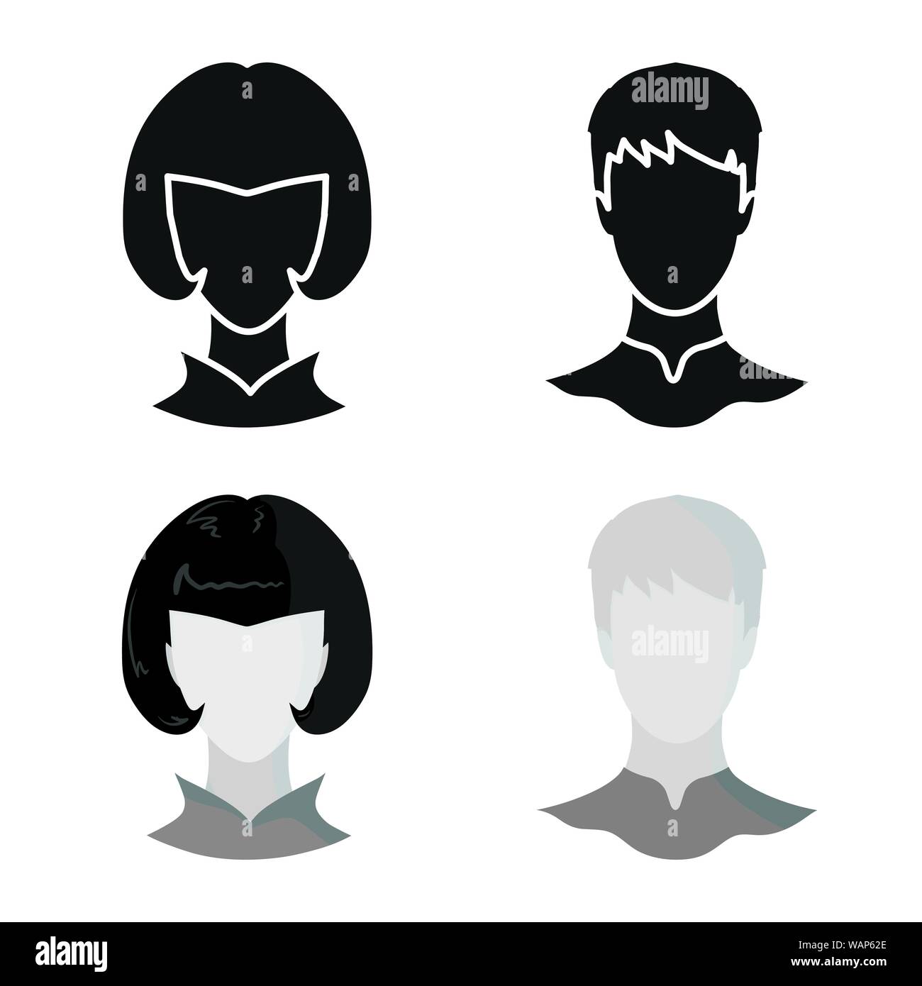 Isolated object of professional and photo logo. Collection of ...