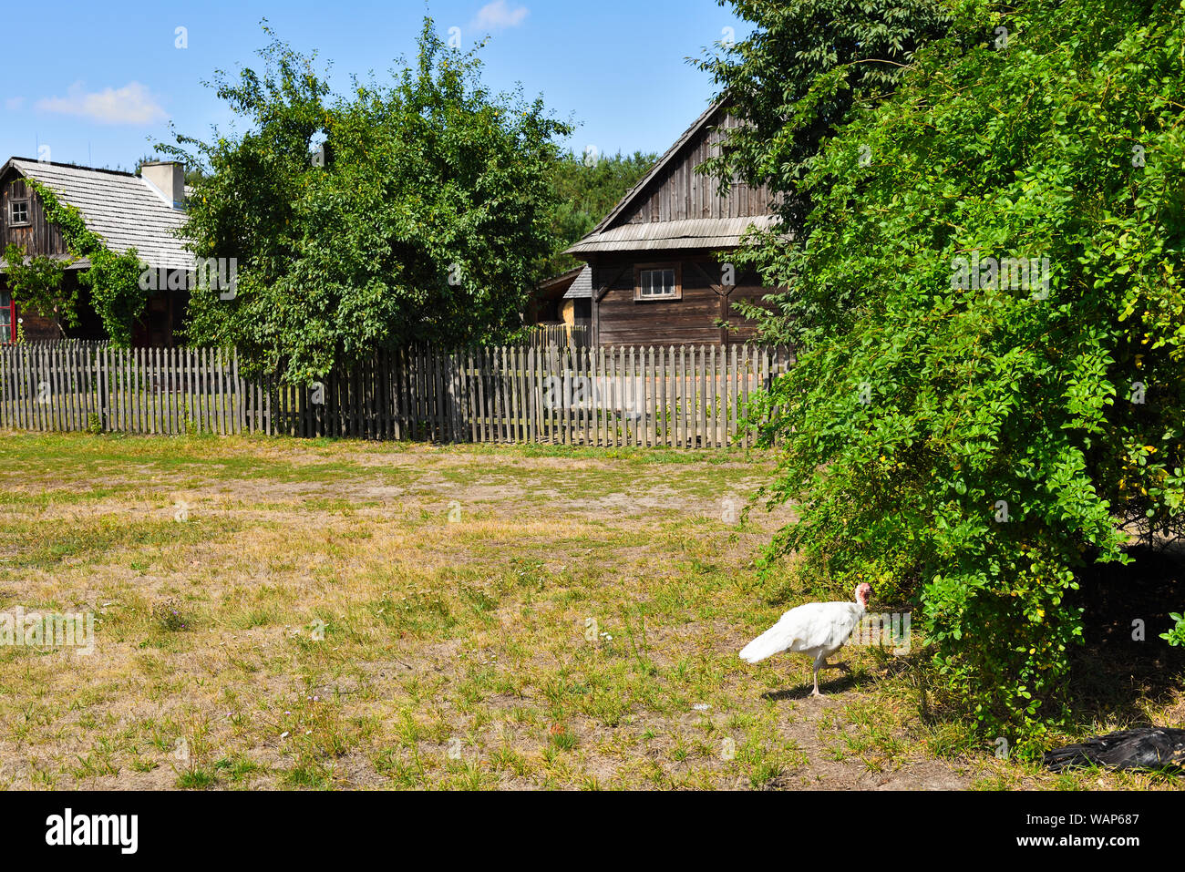 The Folk Culture Museum in Osiek by the river Notec, the open-air ...