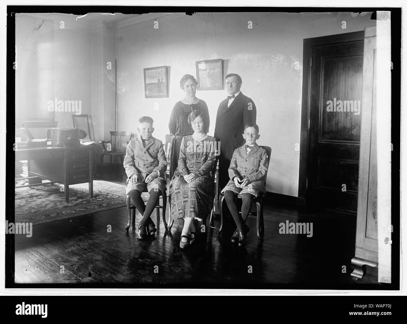 The davis family Black and White Stock Photos & Images - Alamy