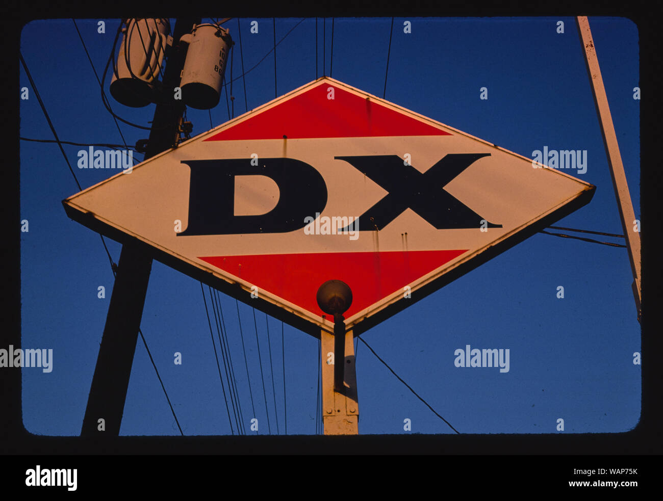 Dx gasoline sign hi-res stock photography and images - Alamy