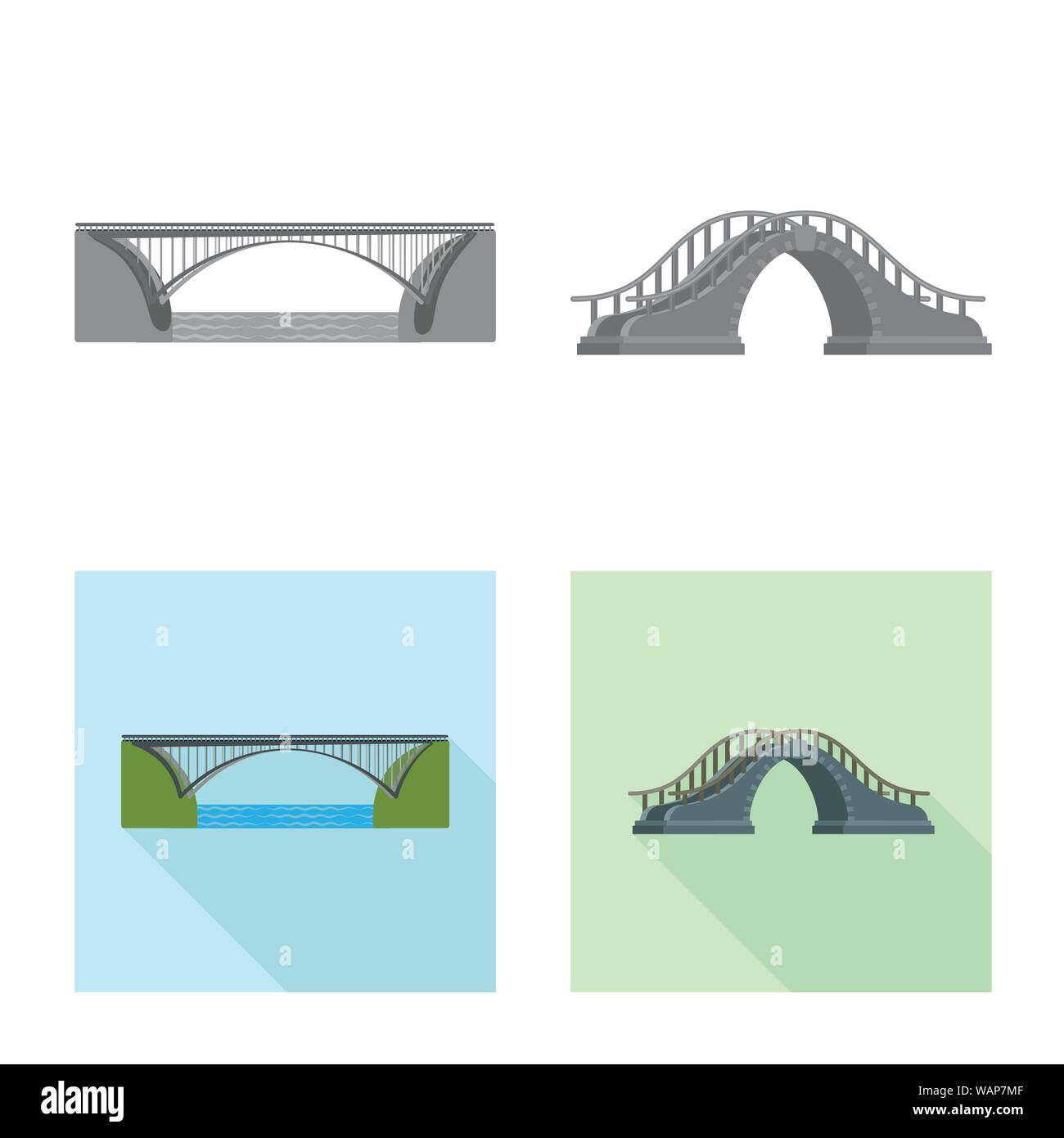 Vector design of connection and design symbol. Set of connection and ...
