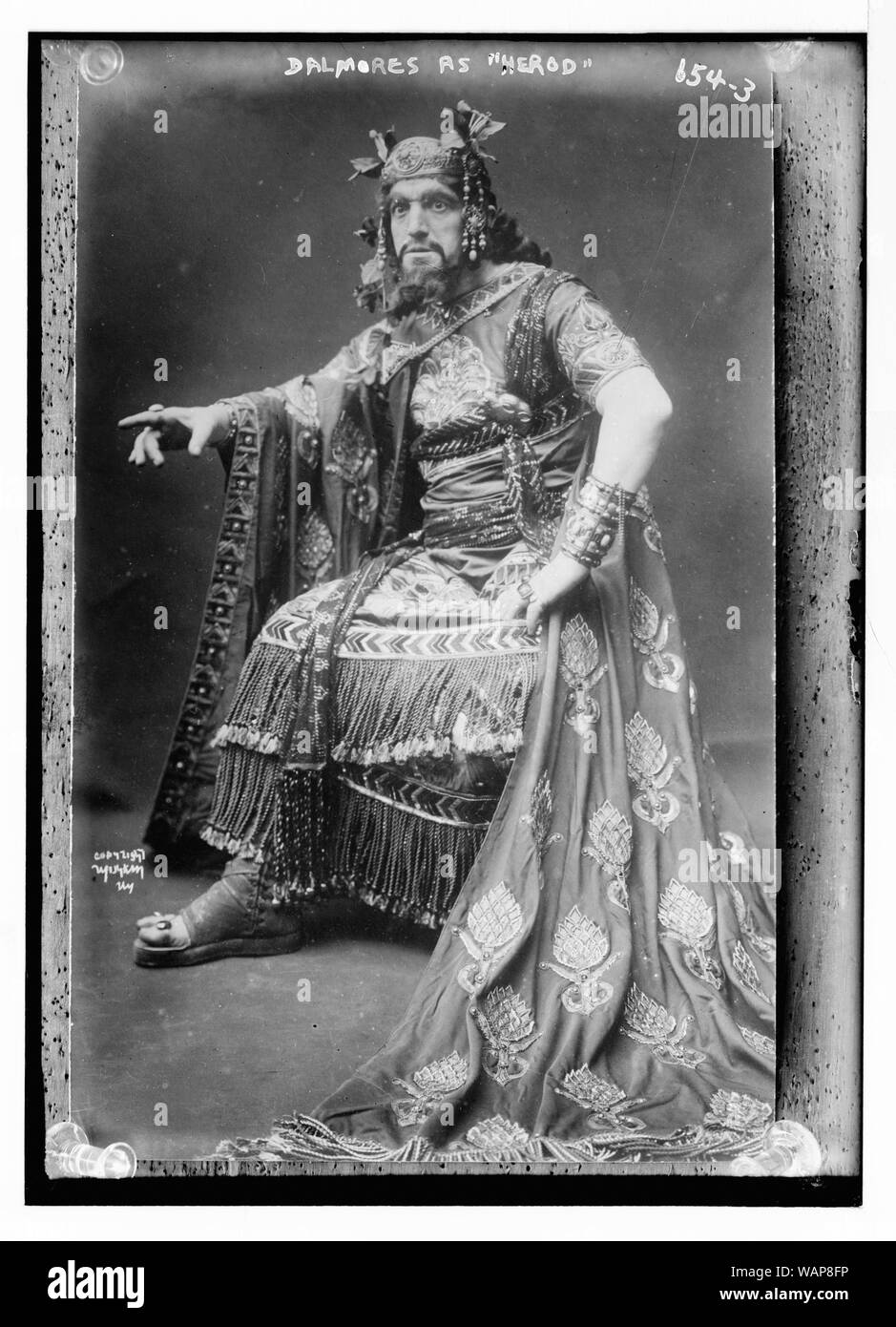 Dalmores as Herod, Mishkin, N.Y. / Mishkin Stock Photo - Alamy