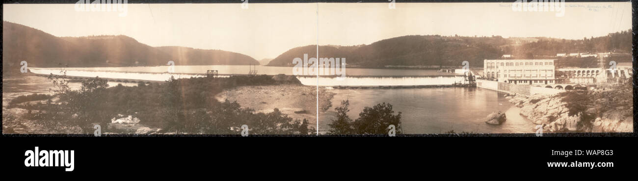 Dam of the Pennsylvania Water and Power Company near McCalls Ferry ...