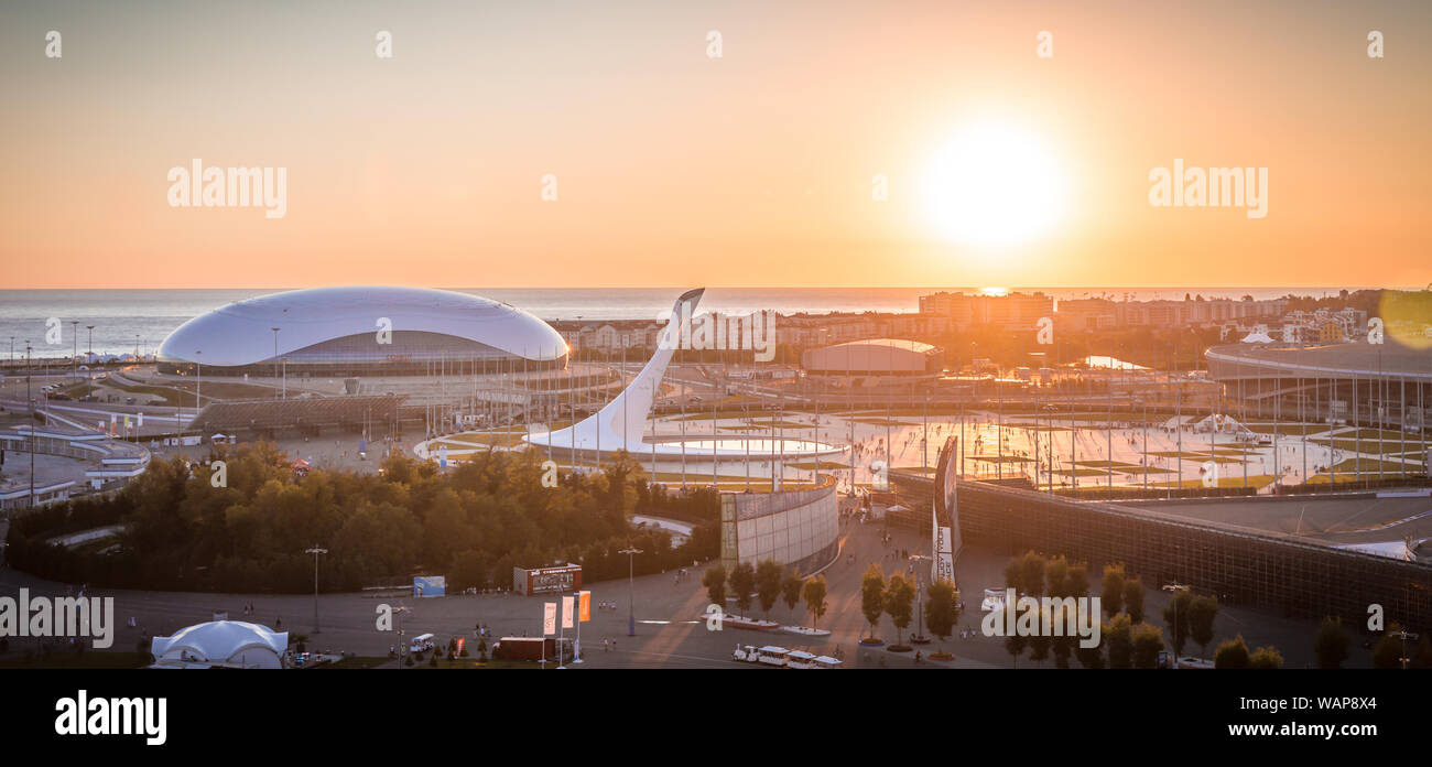 Fisht olympic stadium, sochi aerial hi-res stock photography and images ...