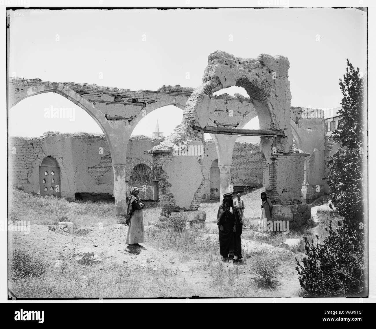 Damascus (Esh-Sham). House of Naaman Stock Photo - Alamy