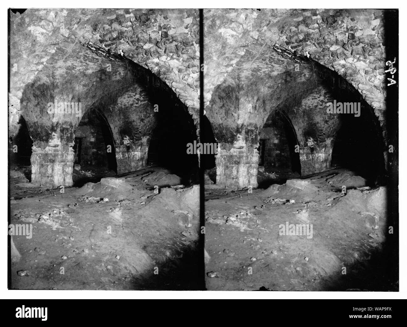 Damascus Gate and environs. Substructions at the Damascus Gate Stock ...