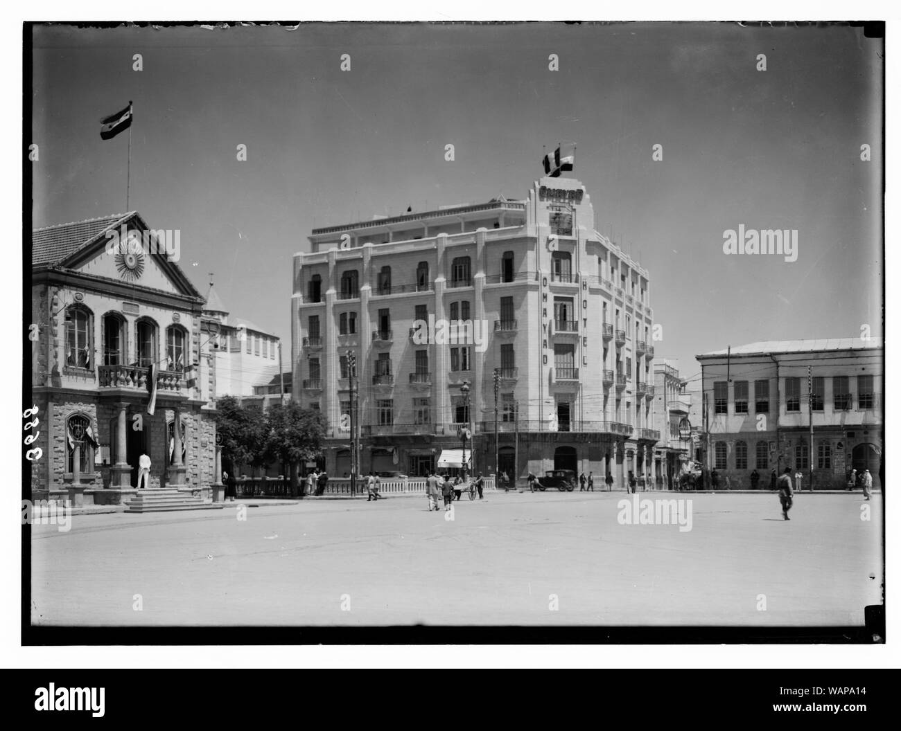 Damascus city square Black and White Stock Photos & Images - Alamy