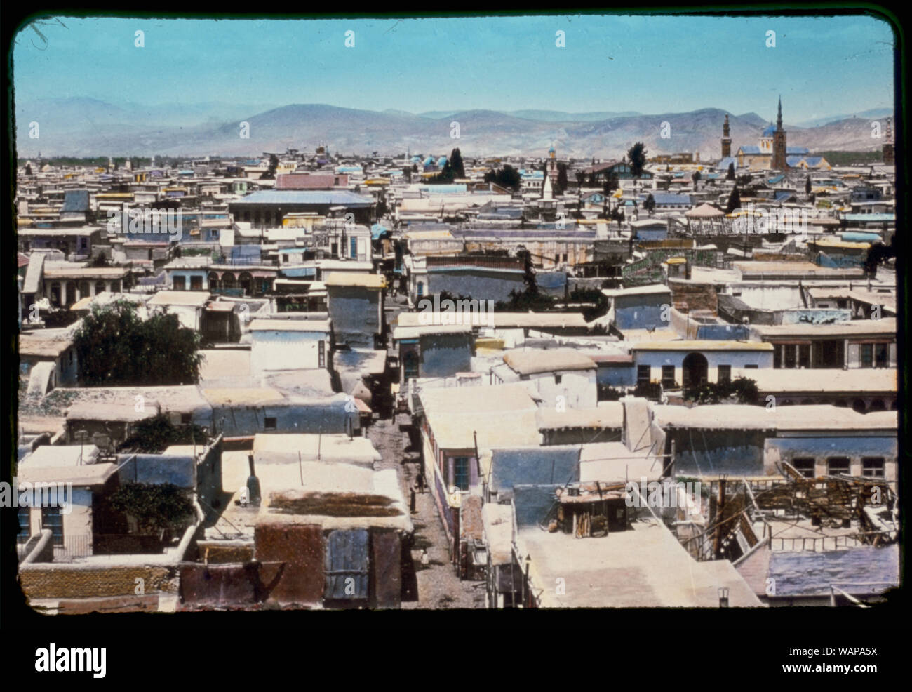Damascus, Palmyra and Baalbek. Damascus from Bab Sherki Stock Photo - Alamy