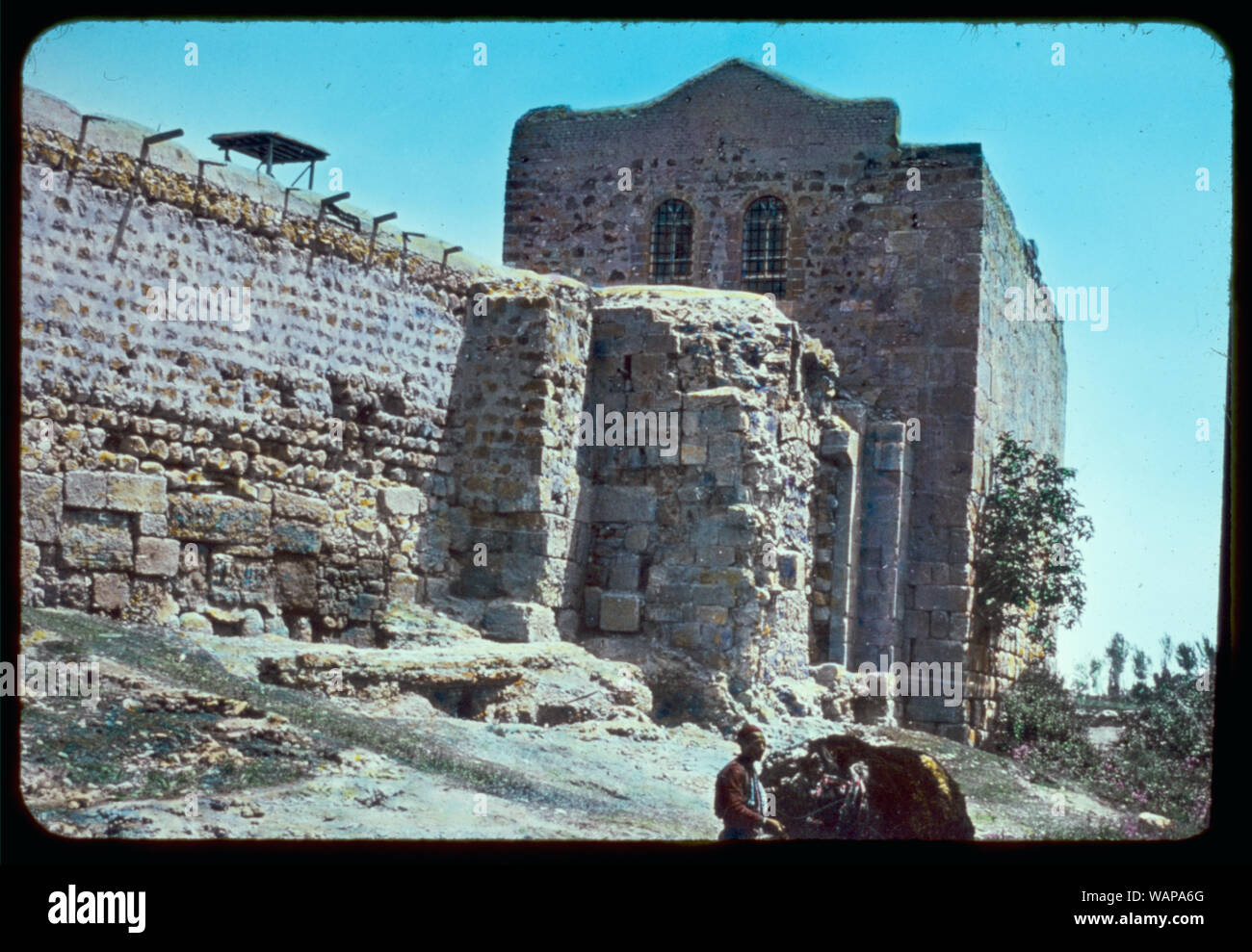 Damascus palmyra baalbek st pauls wall acts 9 hi-res stock photography ...