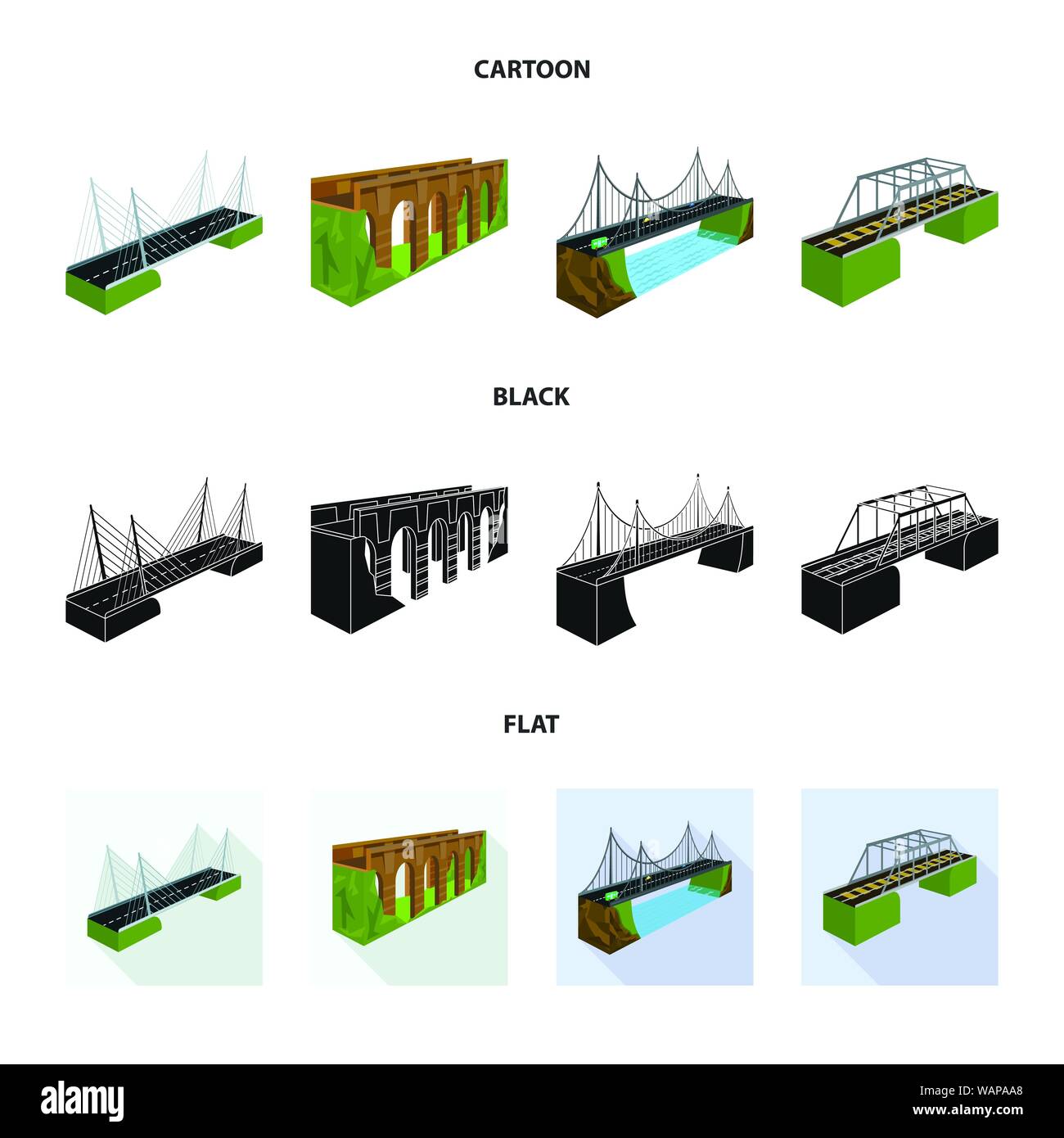 Vector design of connection and design symbol. Set of connection and ...