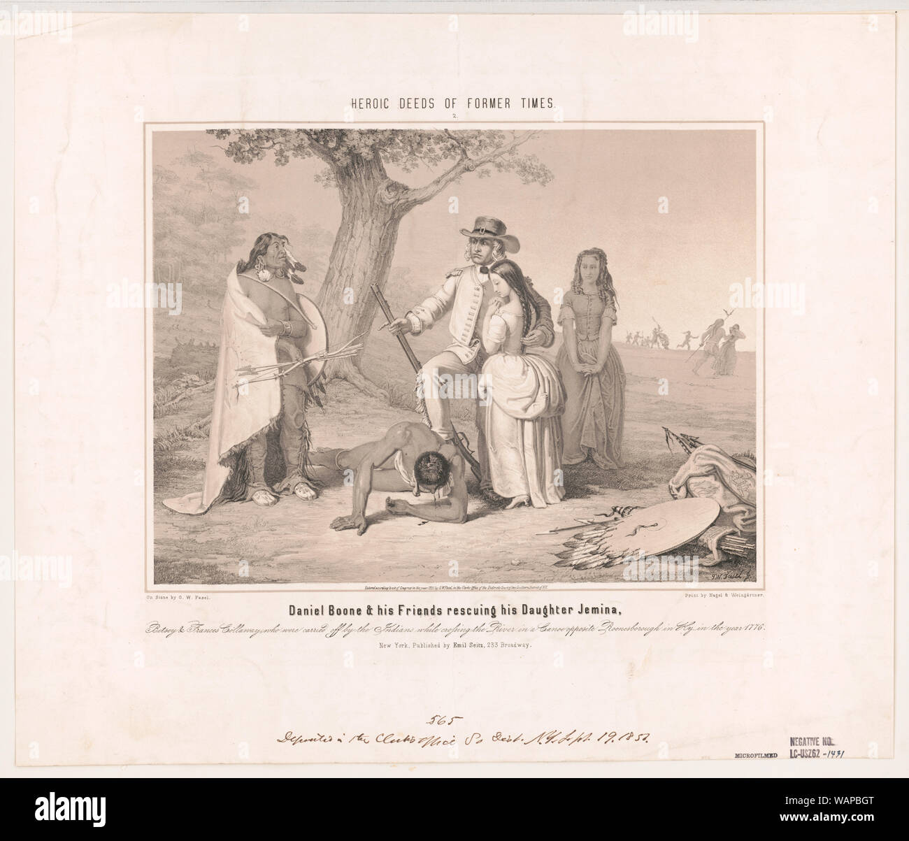 American frontier history hi-res stock photography and images - Alamy