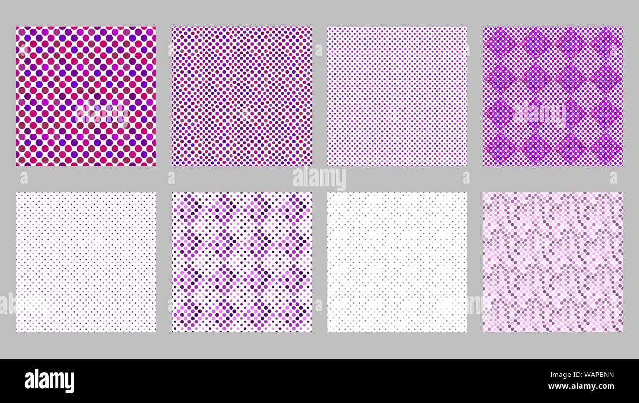 Seamless circle pattern background collection - abstract vector graphic ...