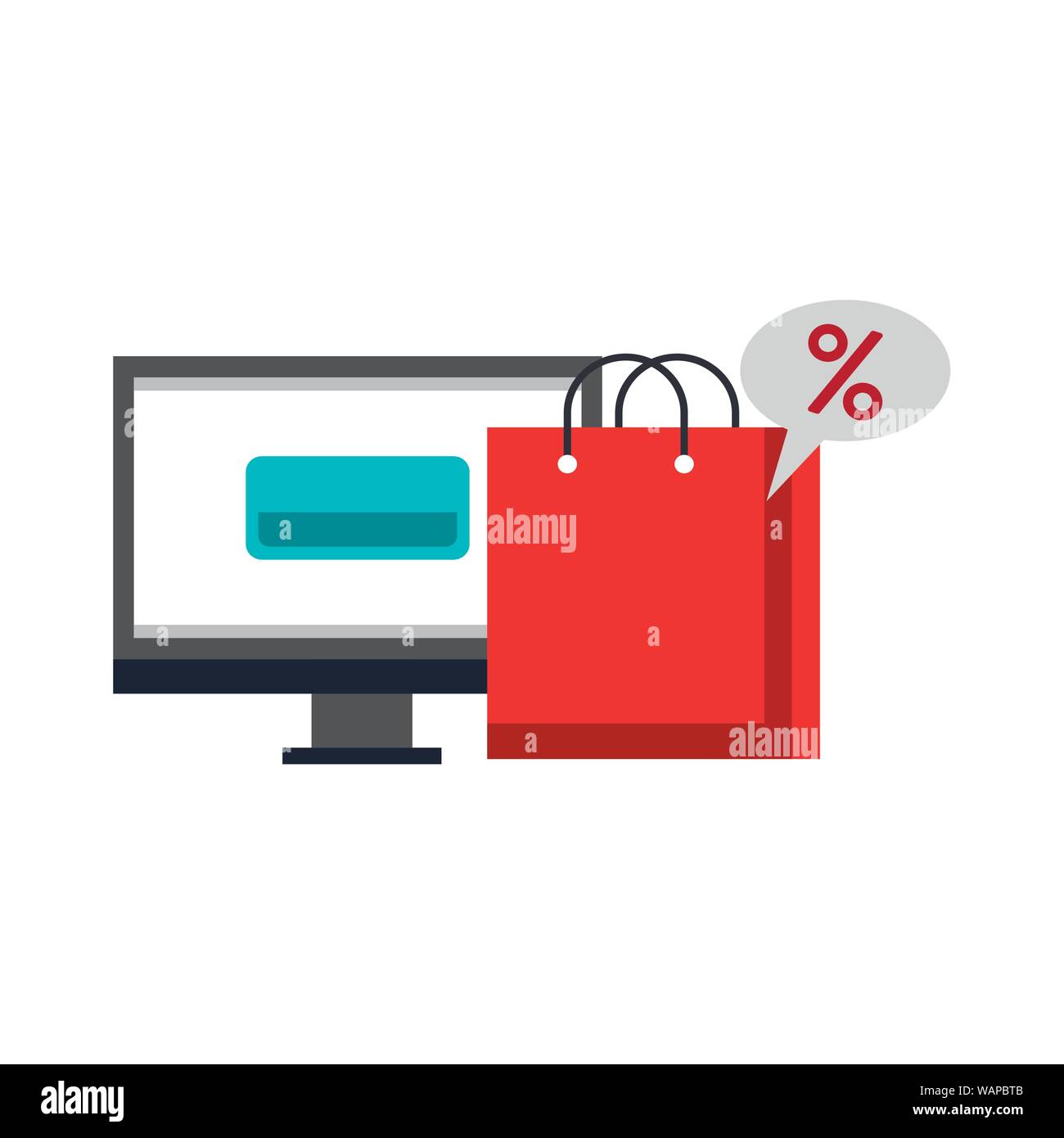 online shopping ecommerce sale cartoon Stock Vector Image & Art - Alamy