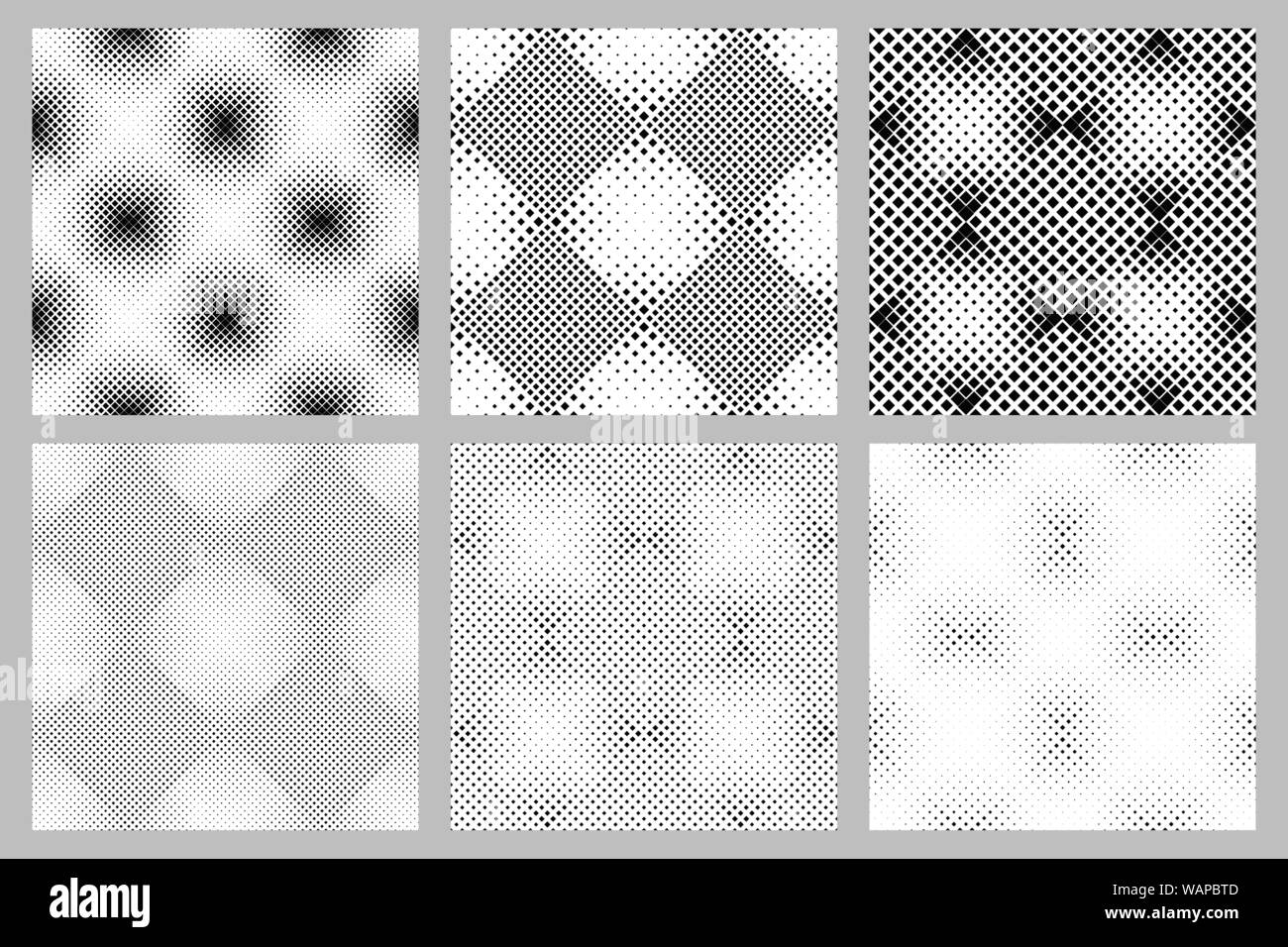 Geometrical Square Pattern Background Set Abstract Vector Graphic Design Stock Vector Image