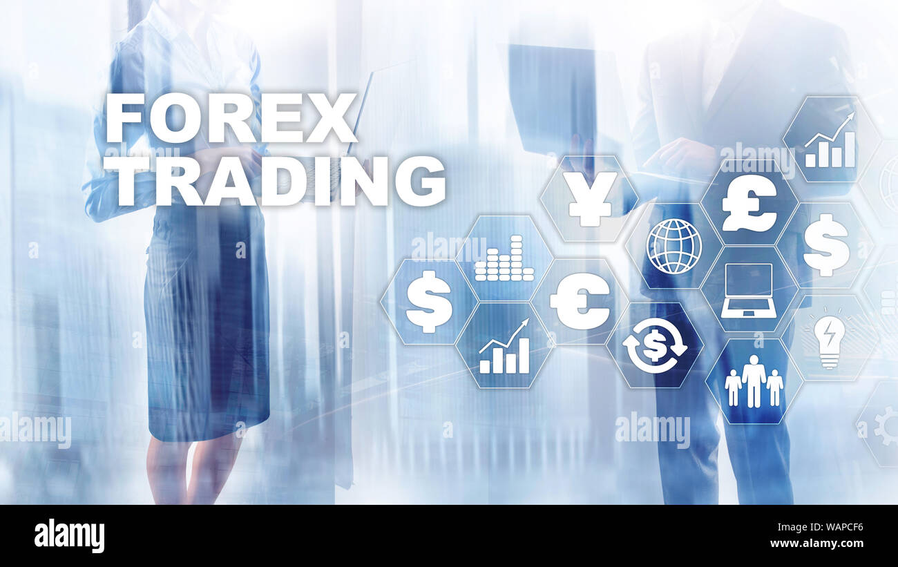 Forex trading currency exchange business finance diagrams dollar euro ...