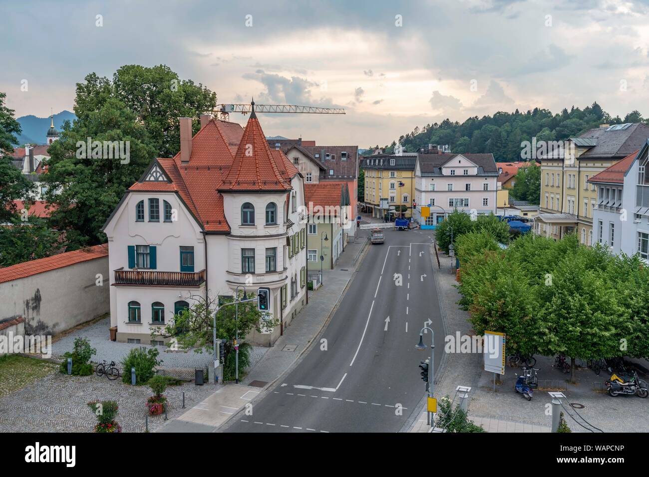 Fussen at the romantic street hi-res stock photography and images - Alamy