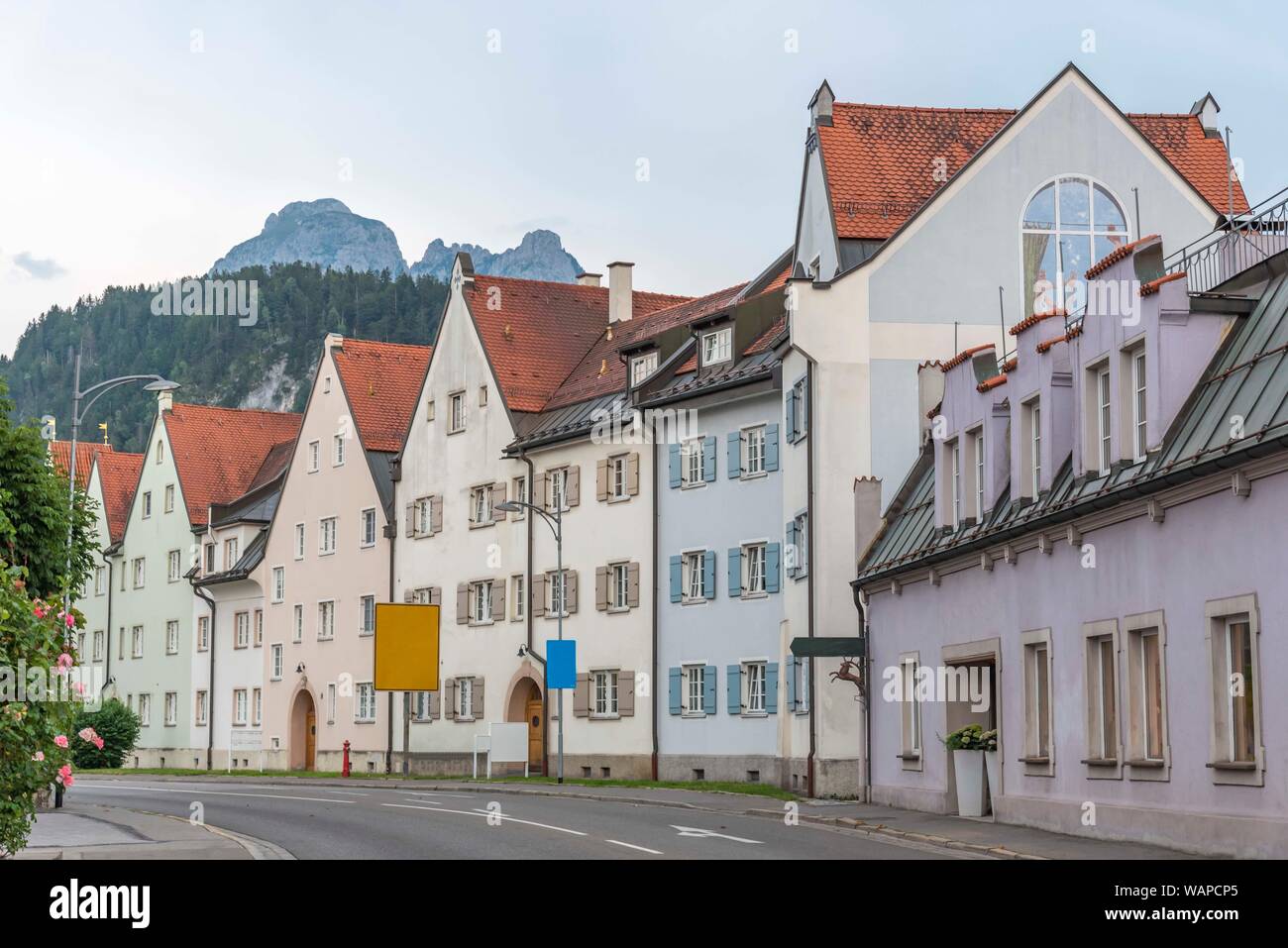 Fussen at the romantic street hi-res stock photography and images - Alamy