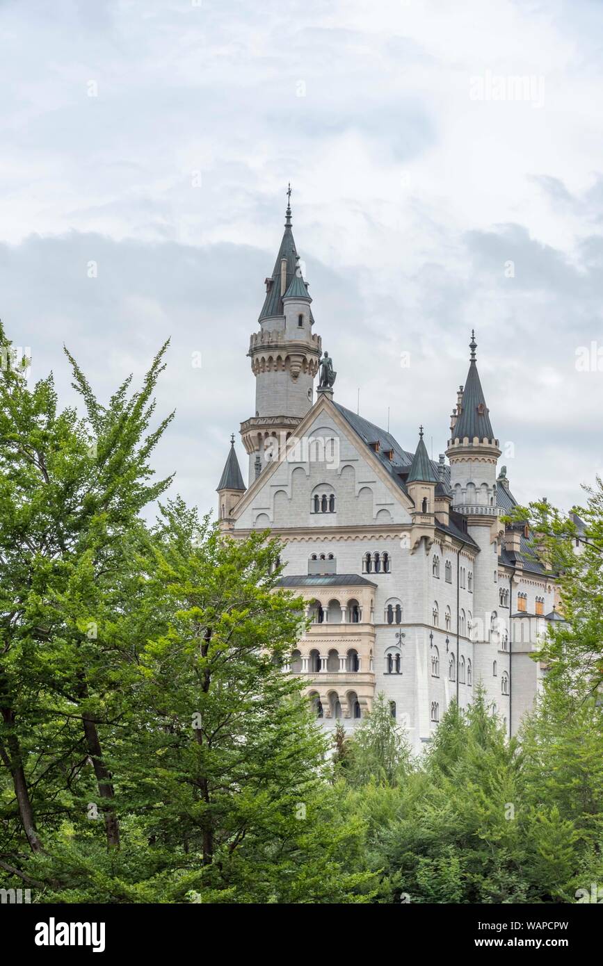 Fairy tale castle Neuschwanstein in Germany Stock Photo - Alamy