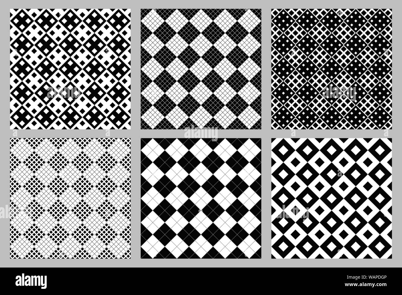 Square Geometric Patterns
