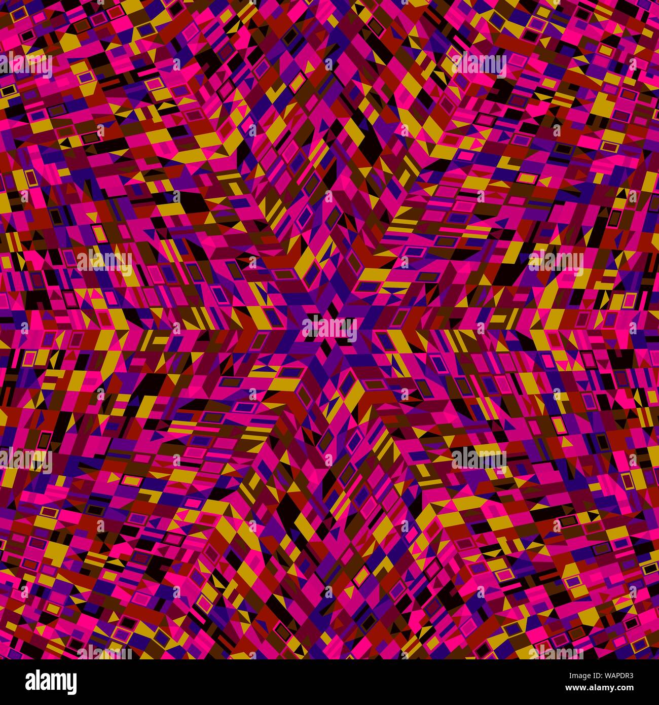 Abstract burst pattern background - circular colorful vector ...