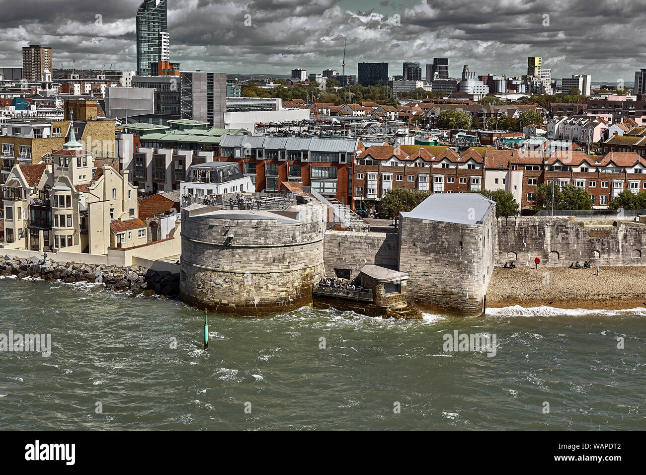 Portsmouth Harbour is a large natural harbour in Hampshire, England. It ...