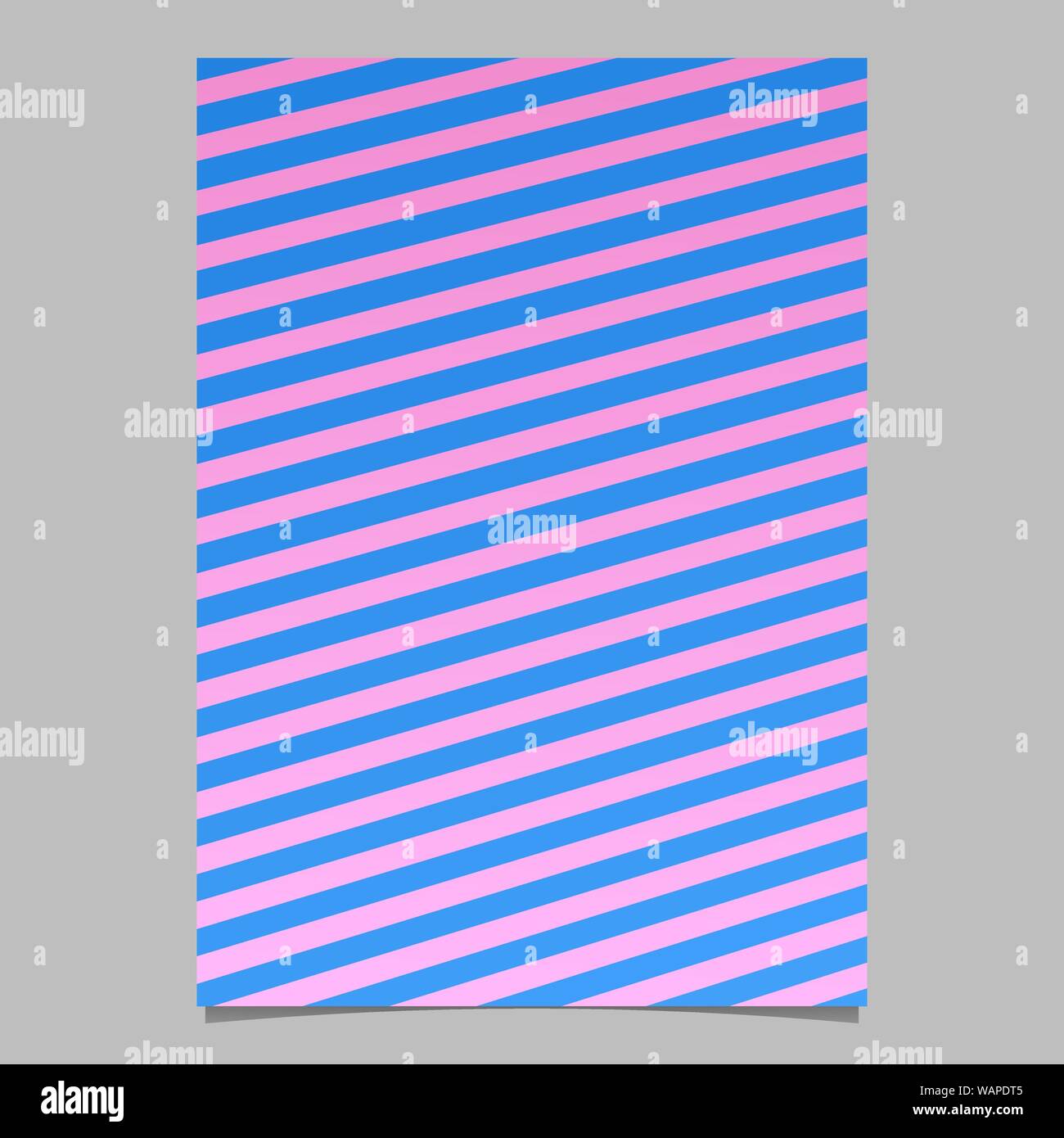 Geometric stripe poster - gradient abstract vector stationery template ...