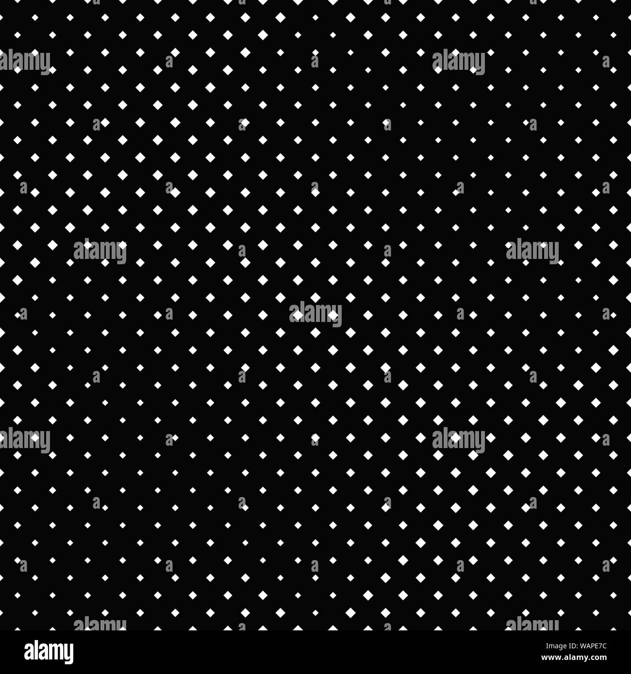 Geometrical square pattern background - abstract black and white vector design Stock Vector ...