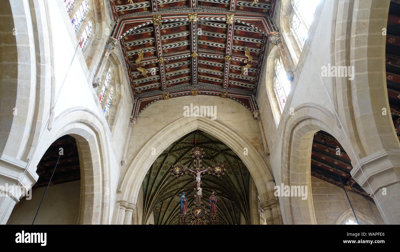 Church in Brant Broughton Lincolnshire England Stock Photo - Alamy