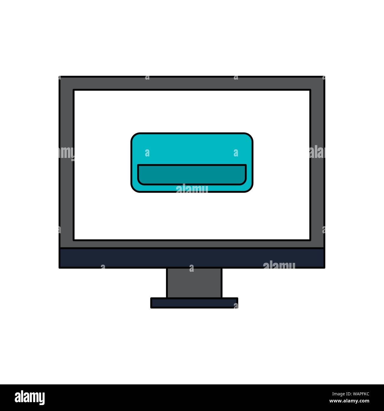 technology hardware digital device cartoon Stock Vector Image & Art - Alamy