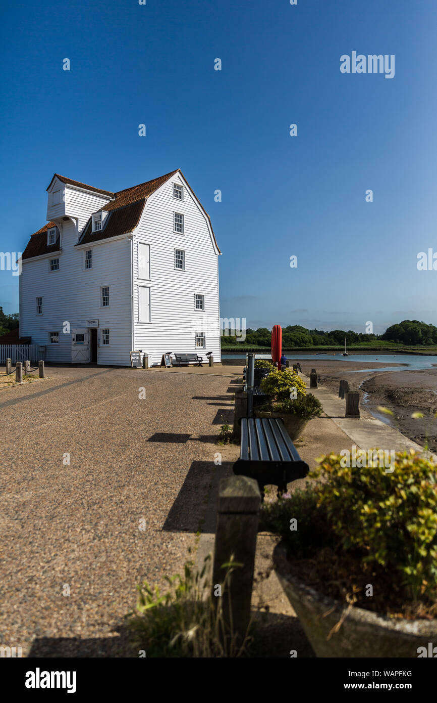 The Tide Mill in Woodbridge, Suffolk. A traditional water mill that ...