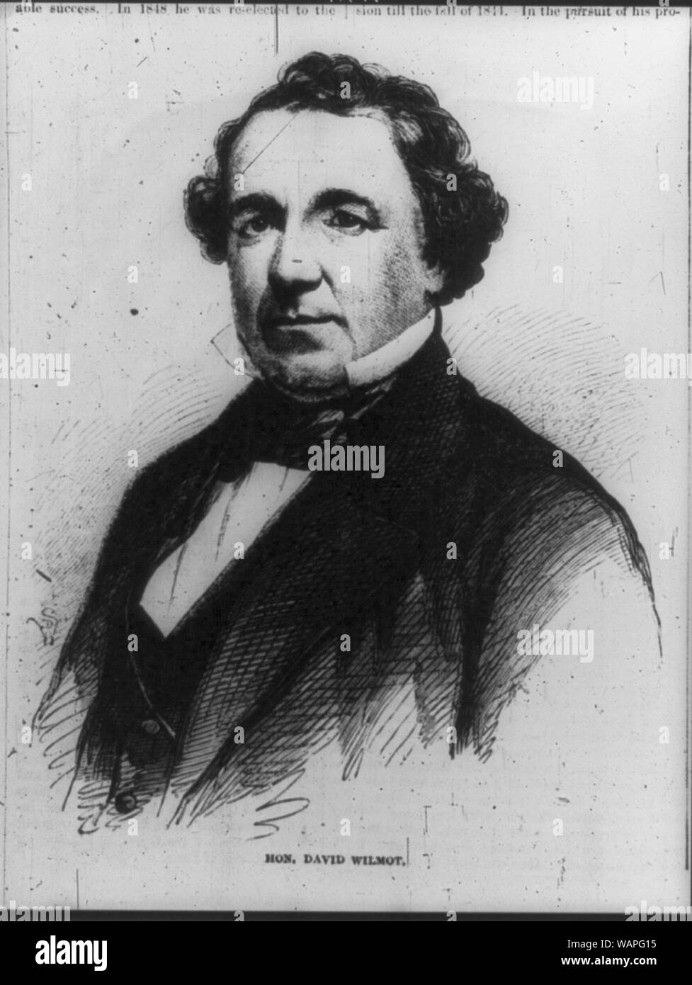 David wilmot hi-res stock photography and images - Alamy