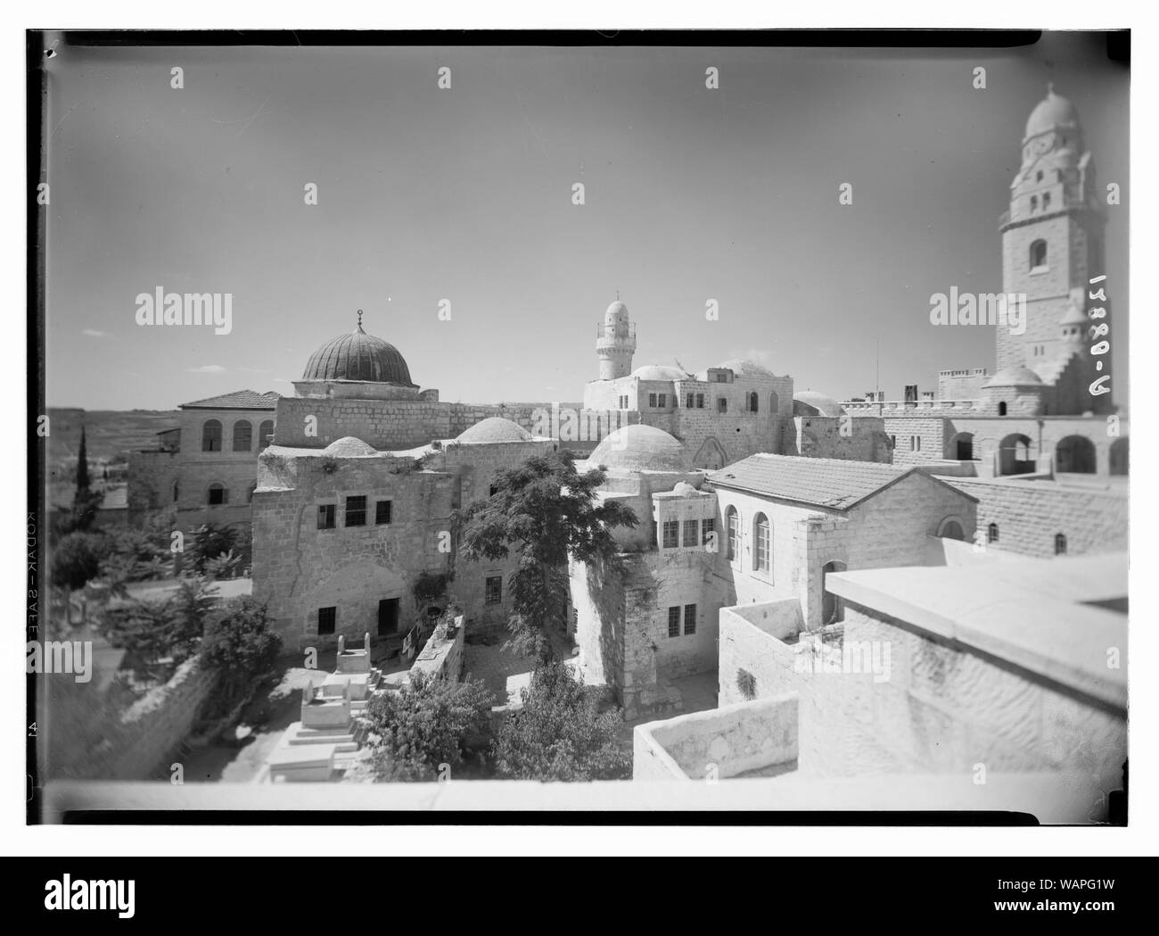 David's Tomb, ext[erior] Stock Photo - Alamy