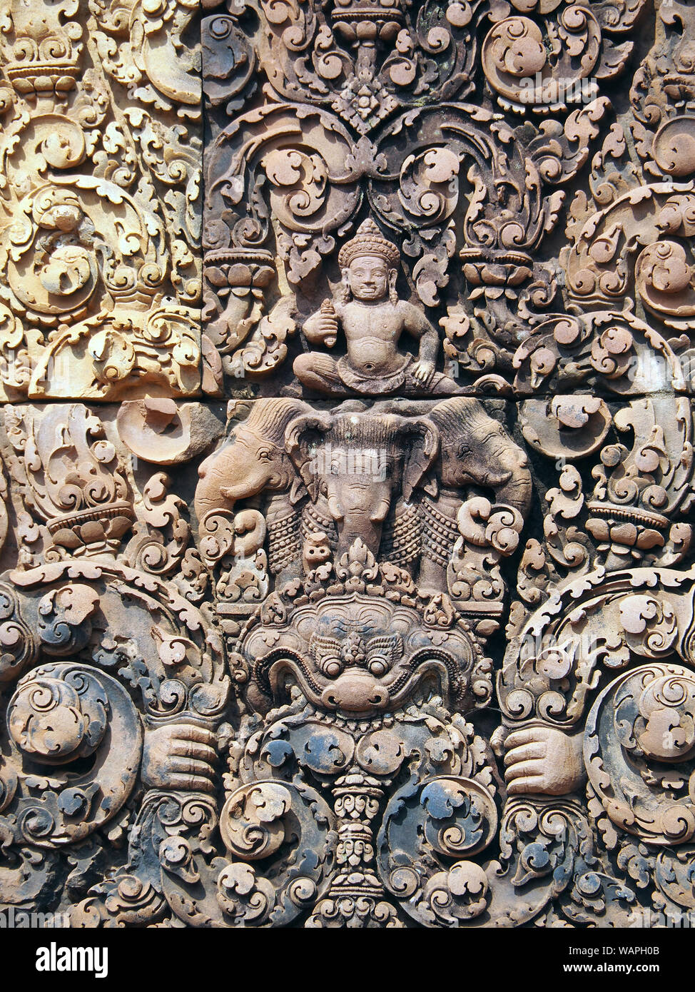 Banteay Srei or Banteay Srey, 10th-century Cambodian temple dedicated ...