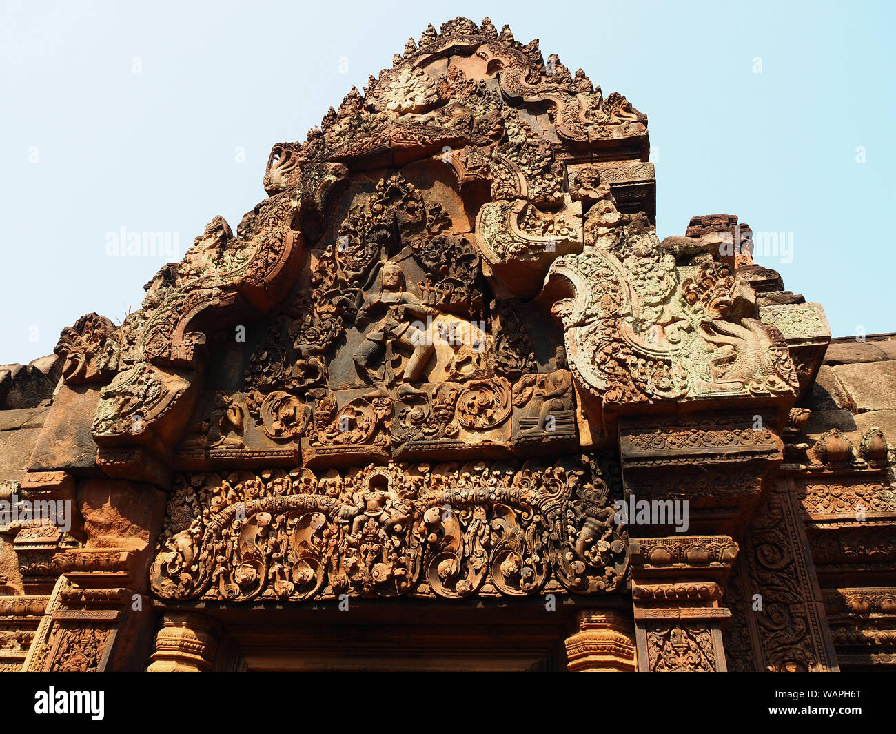 Banteay Srei or Banteay Srey, 10th-century Cambodian temple dedicated ...