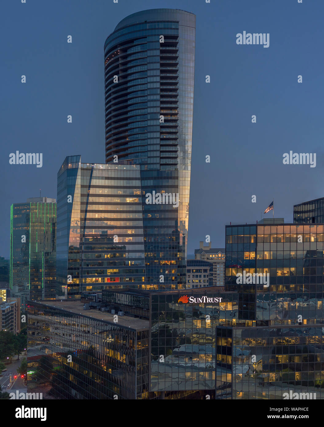 Buckhead aerial hi-res stock photography and images - Alamy