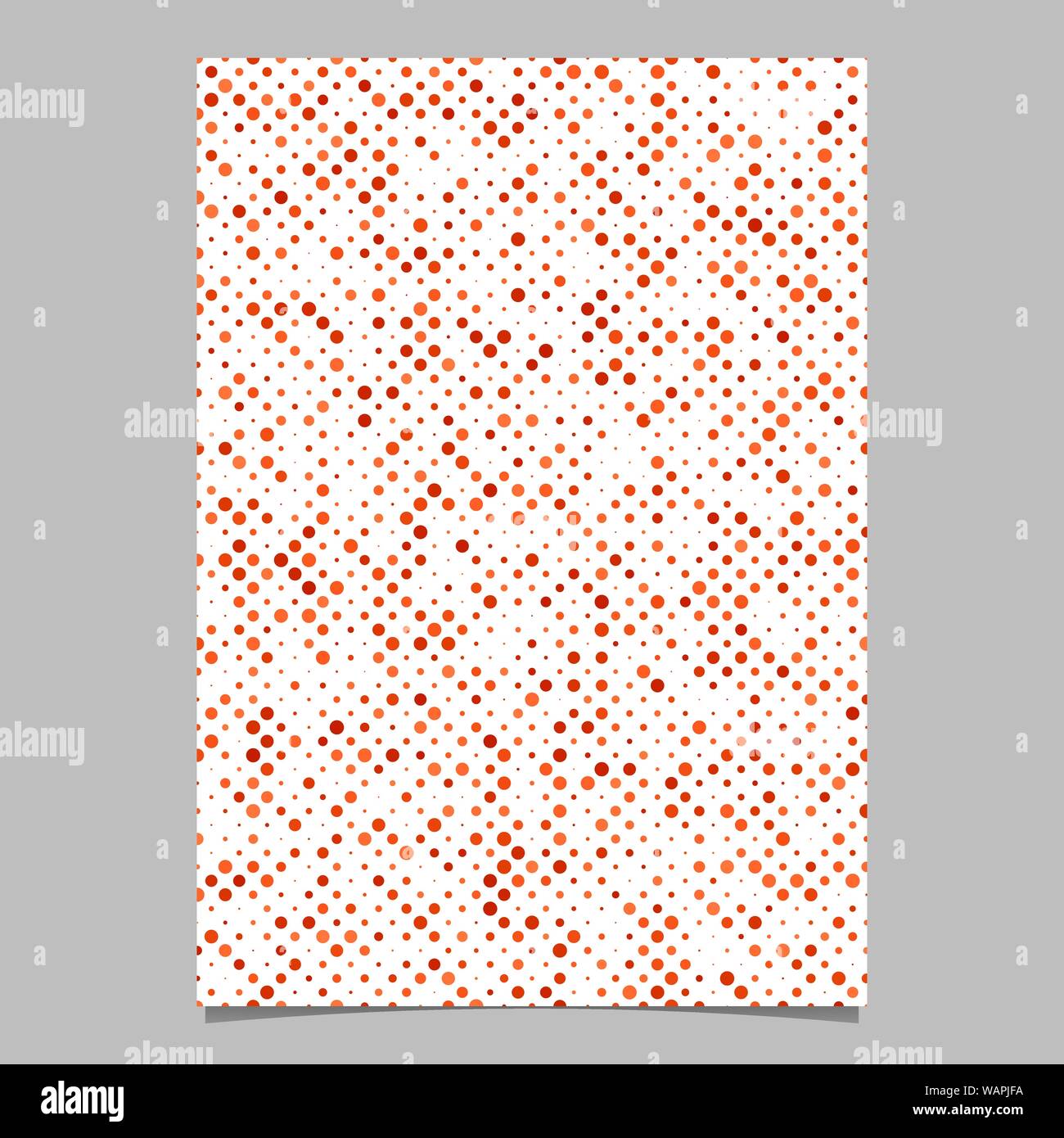 Abstract Dot Pattern Brochure Template Vector Illustration Stock Vector Image And Art Alamy
