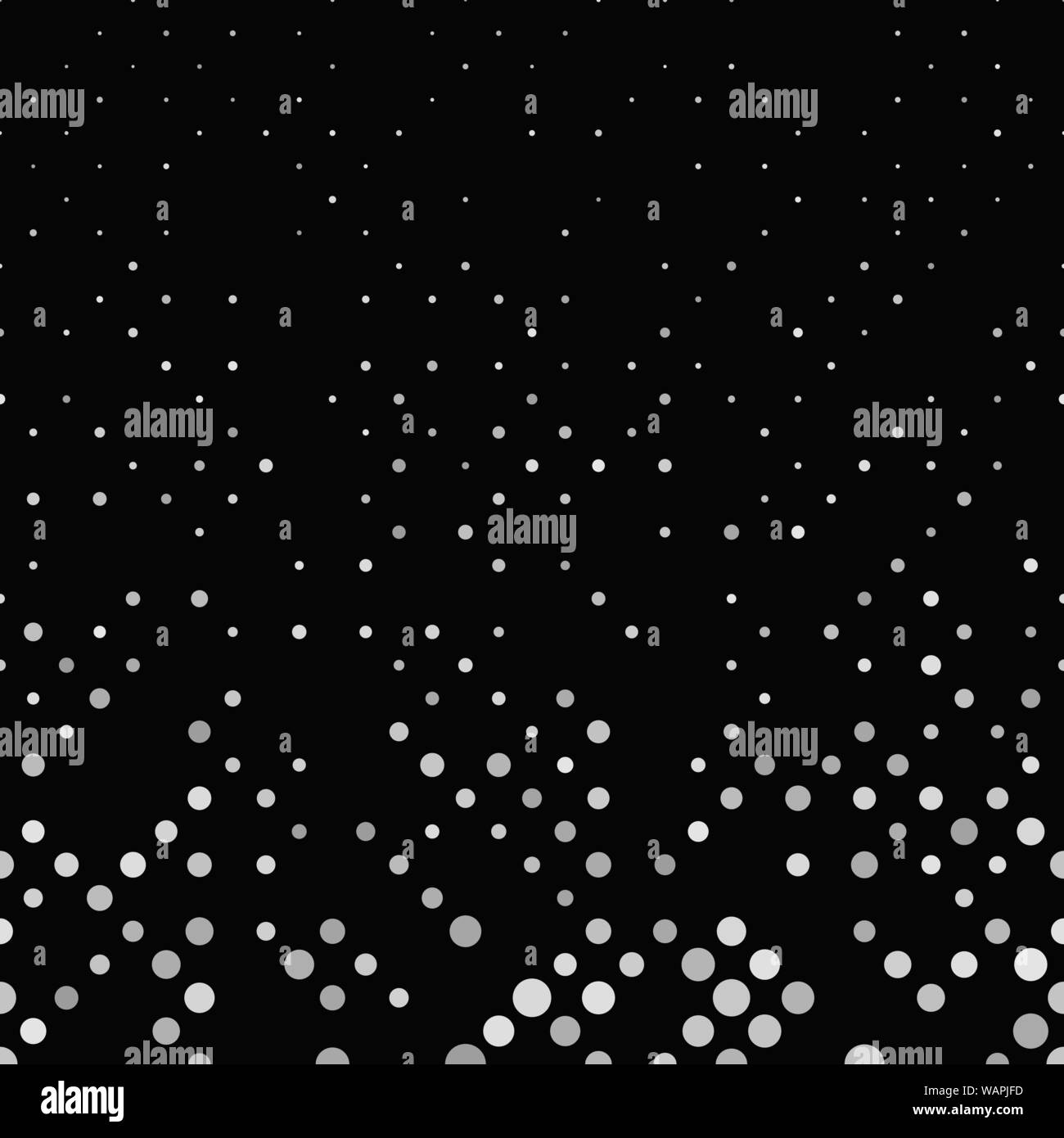 Grey geometric abstract dot pattern background - vector illustration ...