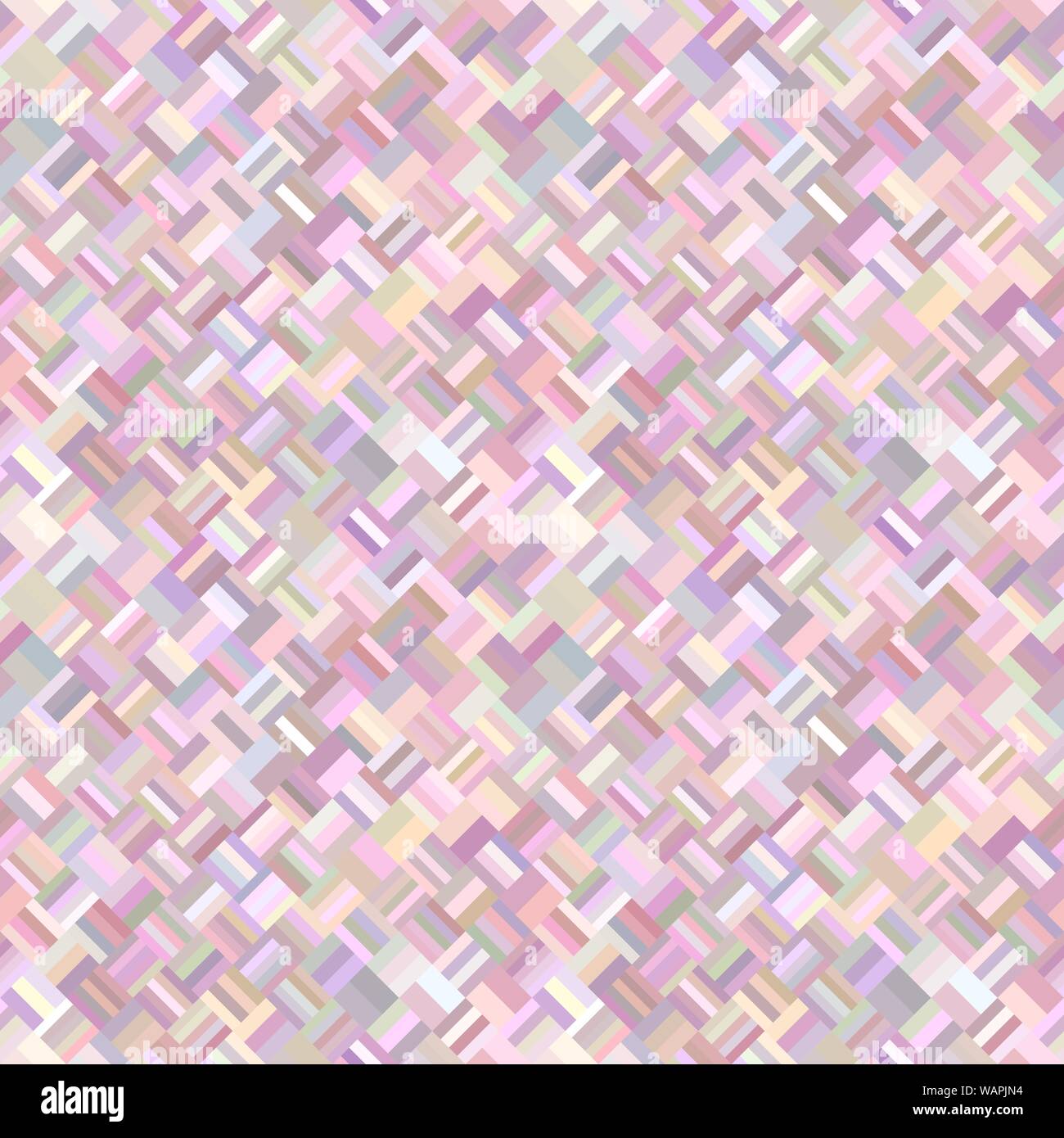 Colorful seamless abstract diagonal rectangle pattern - vector mosaic background graphic design ...